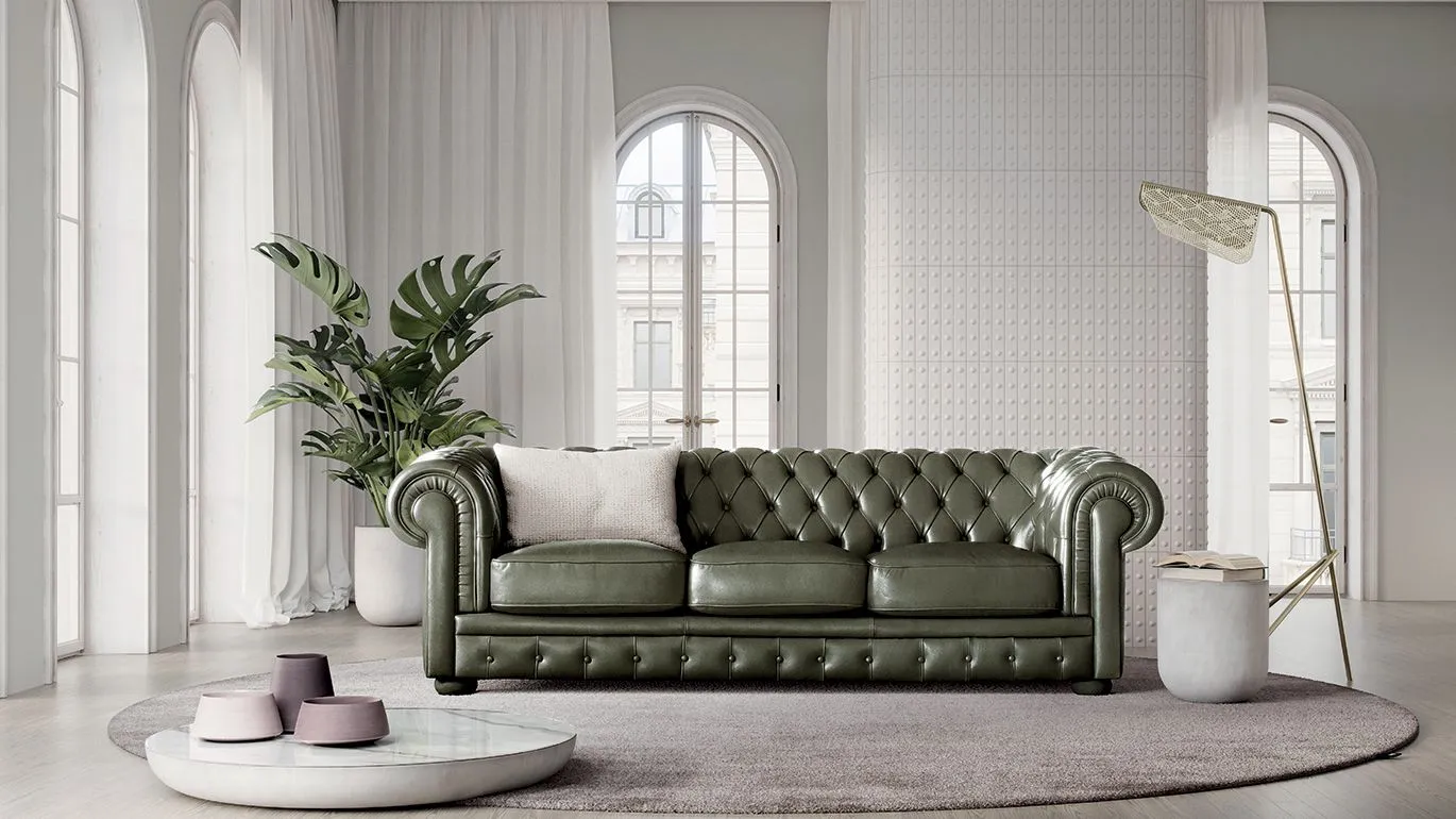 Carrara chesterfield sofa store